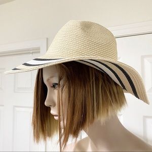 Theodora & Callum | Accessories | Theodora Callum Stripe Straw Hat ...